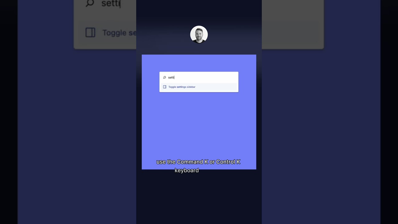 WordPress tutorial: Command WordPress with the Command Palette #shorts