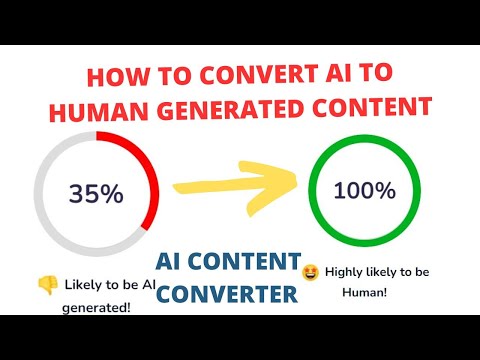 AI Text Converter to Human Text | AI Text to Human Text Converter | How to Convert AI to Human Text