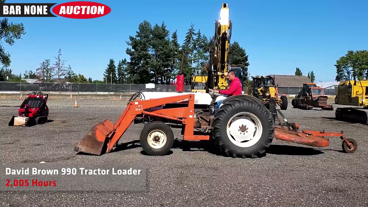 David Brown 990 Tractor Loader