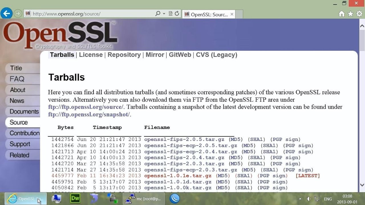How to install OpenSSL from Sources in Linux