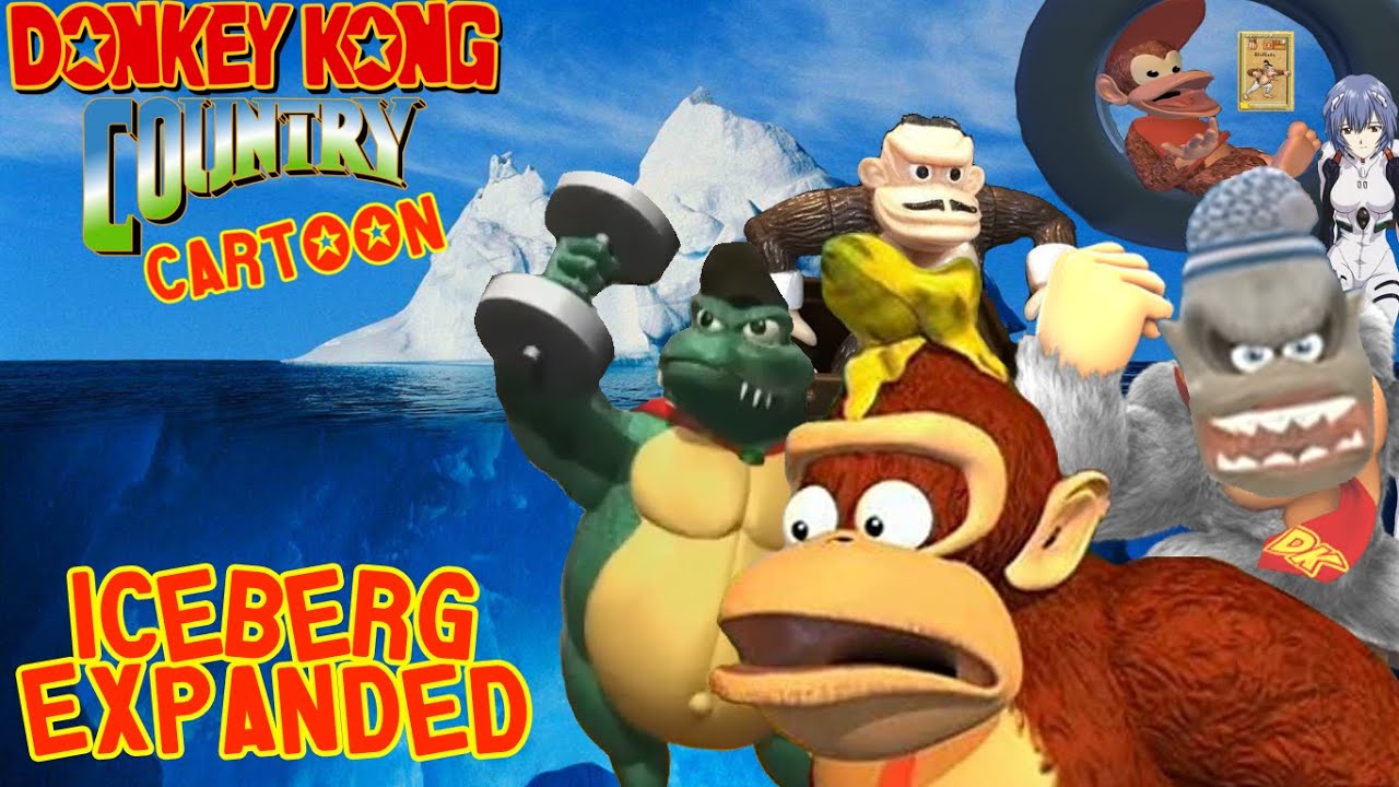The Donkey Kong Country Cartoon Iceberg