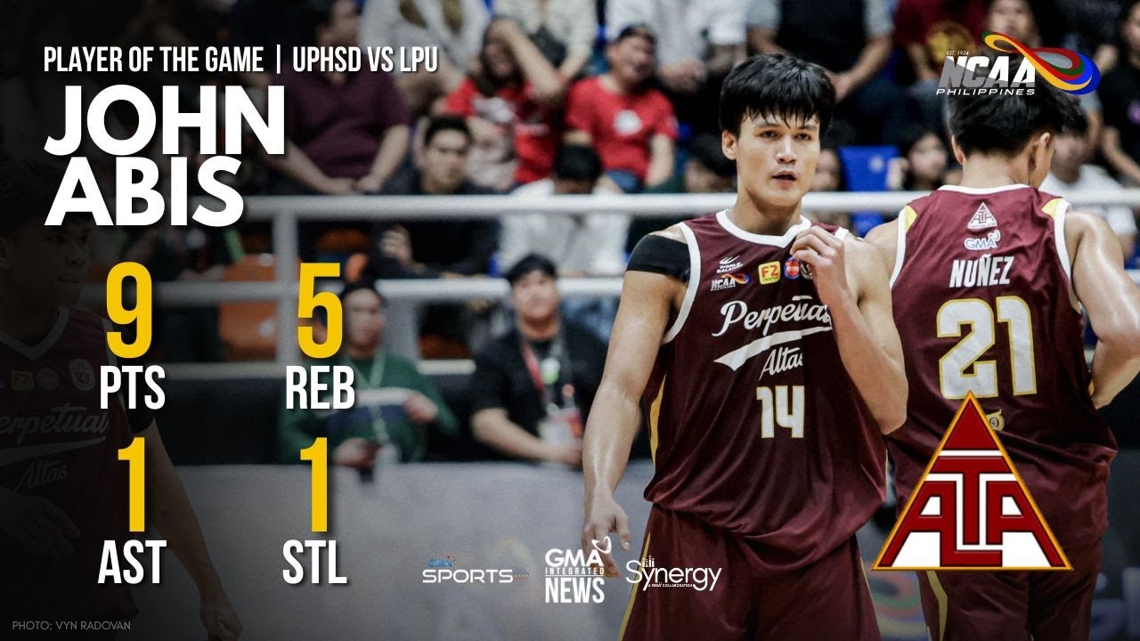 Player of the Game - John Abis vs LPU | NCAA Season 101