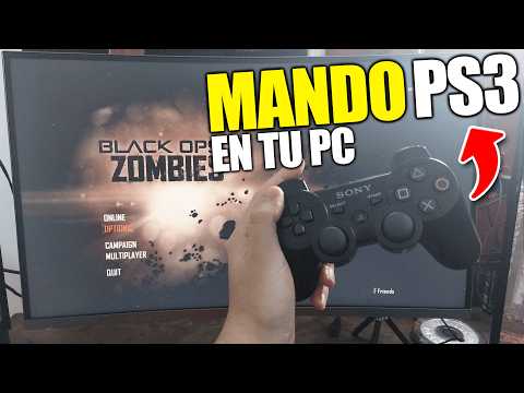 ✅ Conectar o Usar MANDO PS3 en PC | (GENÉRICO y ORIGINAL) RAPIDO y FACIL 2025