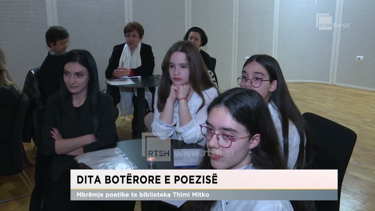 Dita Botërore e Poezisë/ Mbrëmje poetike te biblioteka Thimi Mitko
