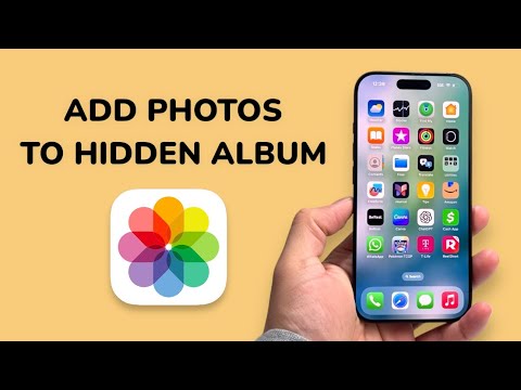How To Add Pictures To Hidden Album on iPhone?