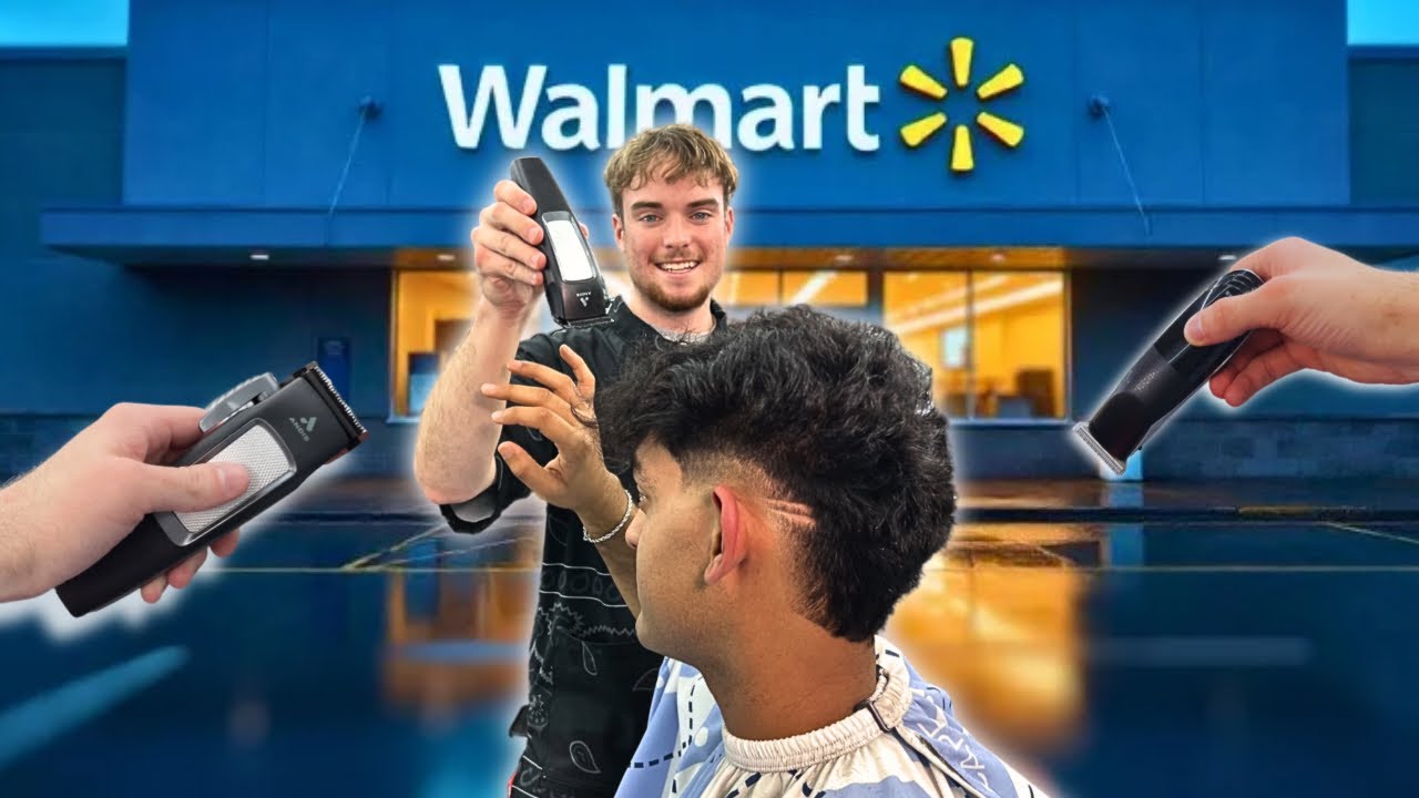 BARBERS TRY WALMART CLIPPER CHALLENGE IN 2025