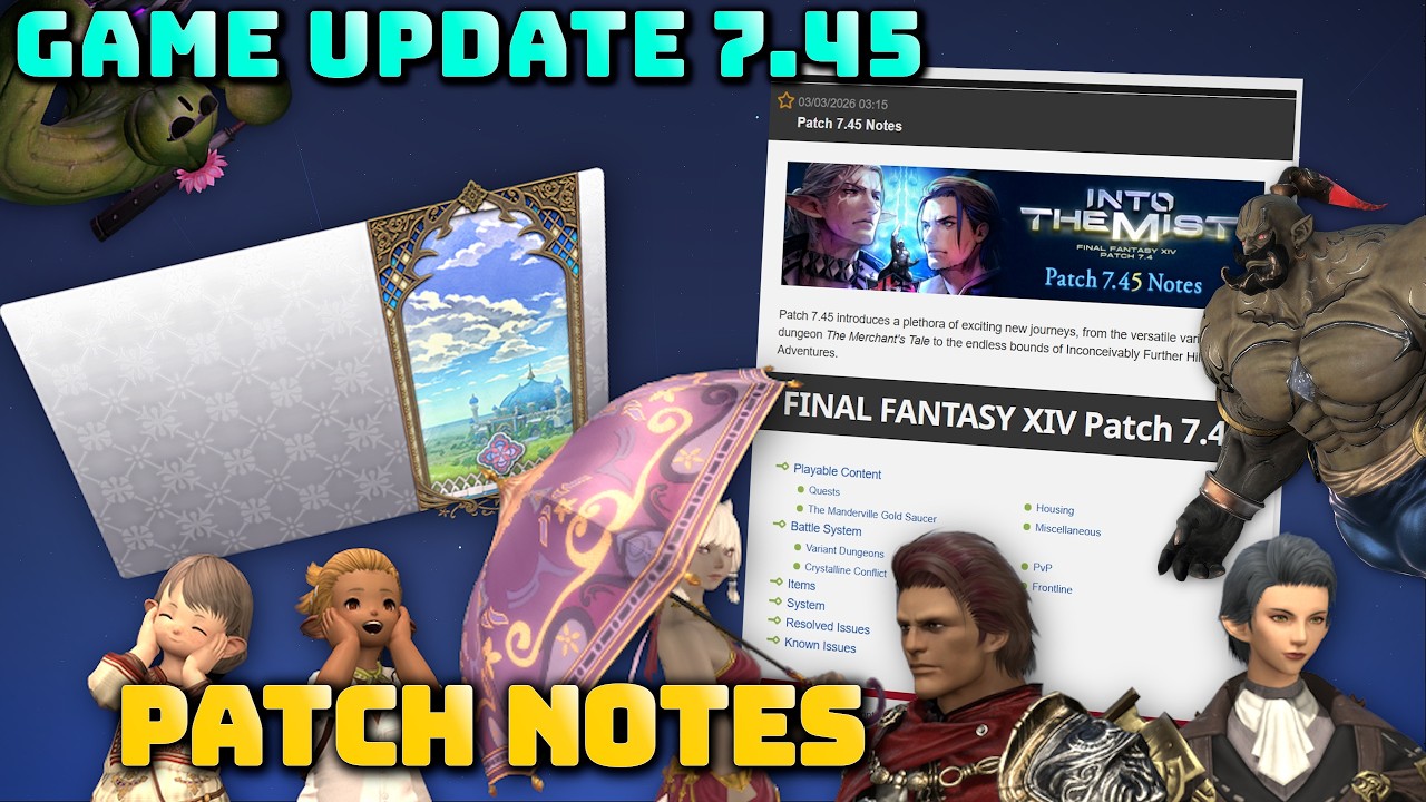 FFXIV: 7.45 Patch Notes