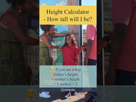 Height Calculator🦒 - How tall will I be? #shorts