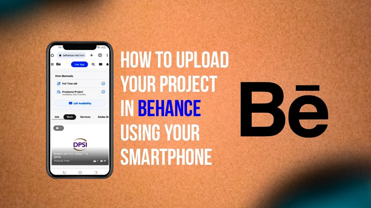 Upload Your Project To Behance Like A Pro Using Your Smartphone #behance #pixellabtutorial