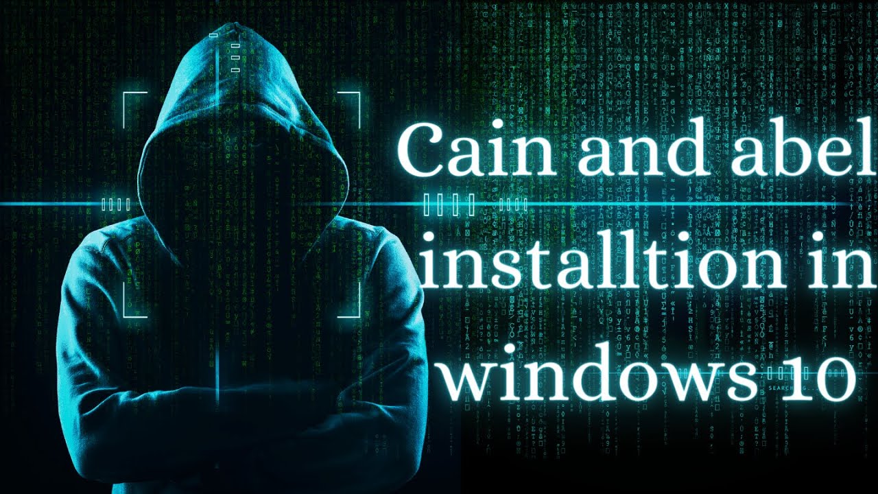How to install Cain & Abel  hacking software on windows