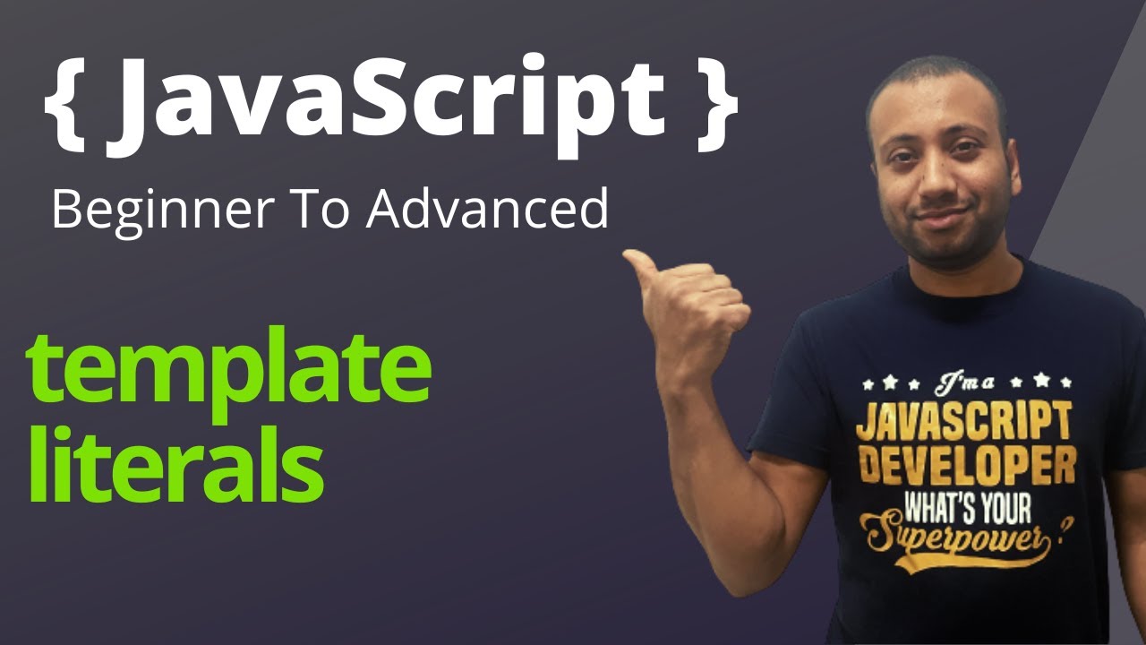 javascript bangla tutorial 17 : template string