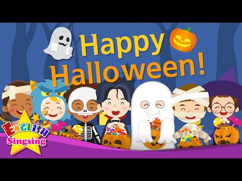 Theme "Halloween" (Halloween Compilation) - Kids vocabulary - English educational video for kids