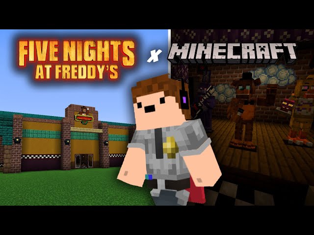 CUSTOM FNAF Movie Pizzeria! Minecraft Map