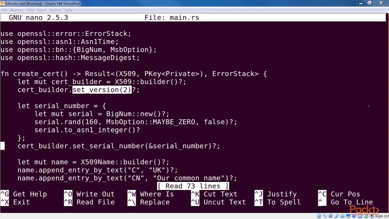 Network Programming with Rust: Securing the Web | packtpub.com