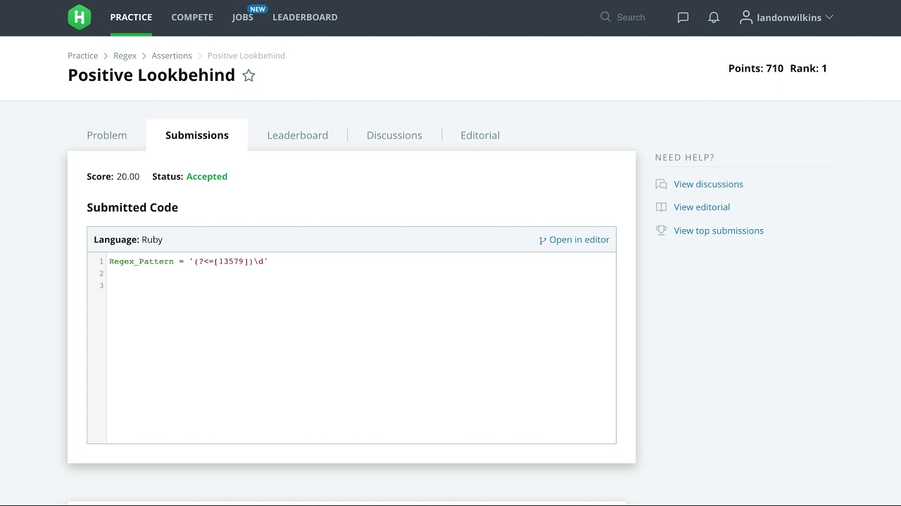 Regex | HackerRank Solutions