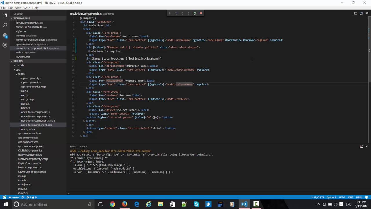 Angular 2  Change State Tracking