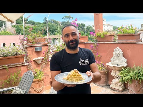 Rooftop Cooking Class In Rome: Carbonara with Chef Michele