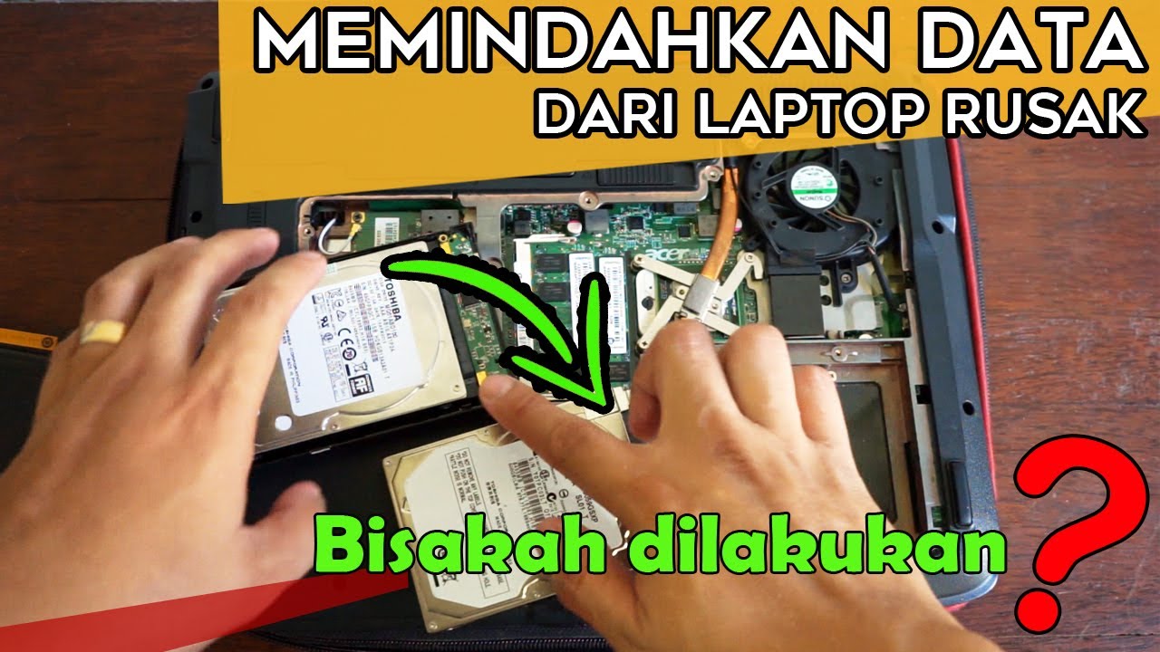 Mengambil data Hardisk dari Laptop Rusak / Mati cara menyelamatkan data hardisk pada laptop rusak