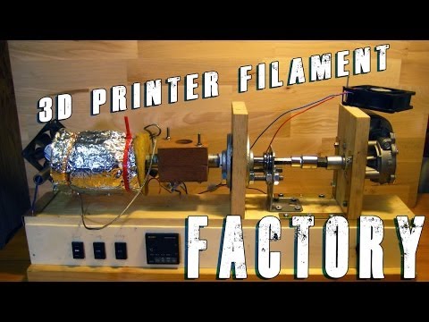 Fabrica tu propio extrusor de filamentos de bajo costo – Caf3D