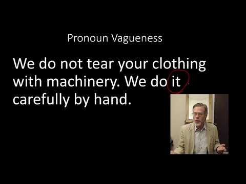 Pronoun Vagueness