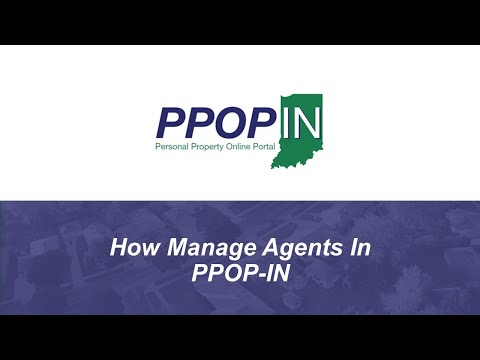 PPOP-IN - How To Manage Agents