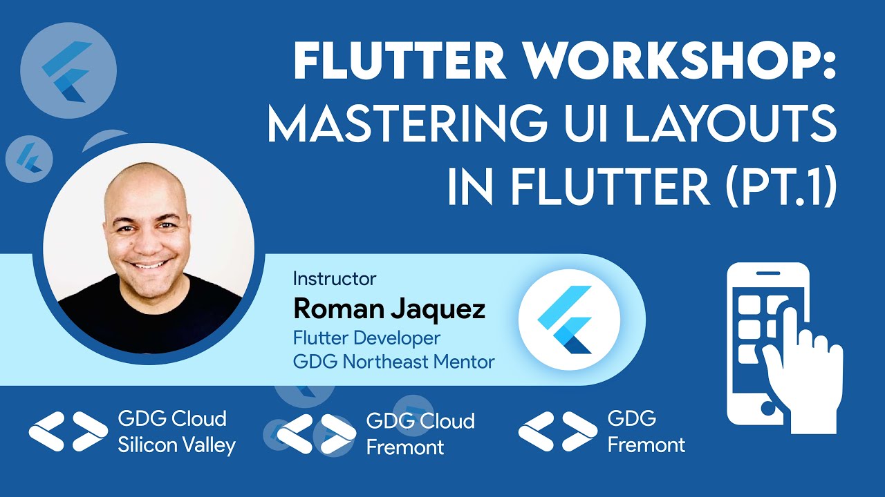 Flutter Workshop / Codealong - Mastering UI Layouts in Flutter (pt.1)