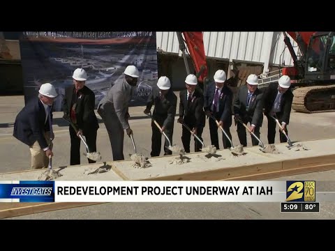 Redevelopment project underway at IAH