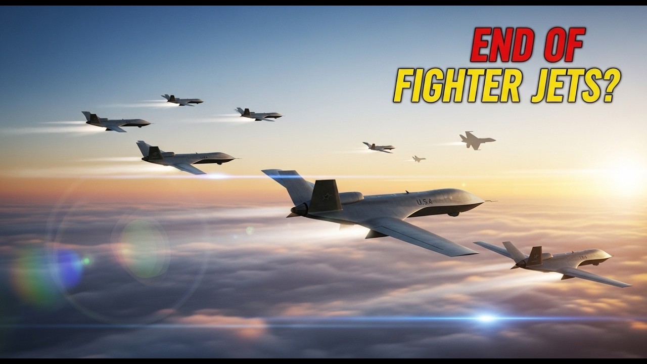 5 US Military Drones Might Make Fighter Jets Obsolete by 2030