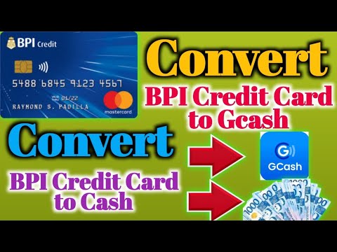 How to Convert BPI Credit Card limit to Gcash | How to Cash Advance in BPI Credit Card #BPI to Gcash