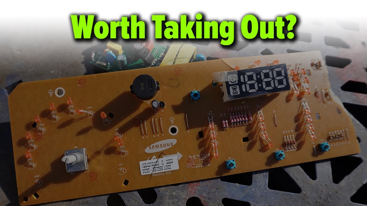 Scrap Secret: Low Grade Boards from Appliances