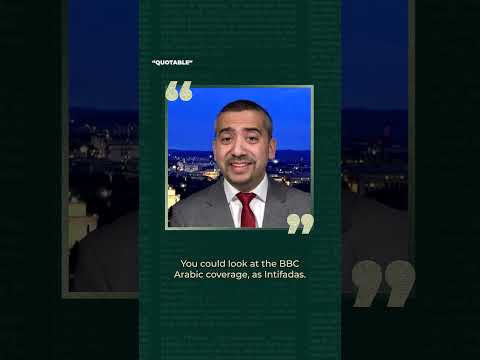 Calling for an Intifada is a call for an "uprising" not violence | Quotable