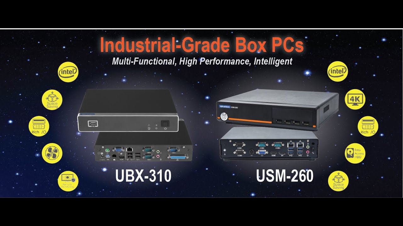 Advantech Industrial-Grade Box PCs