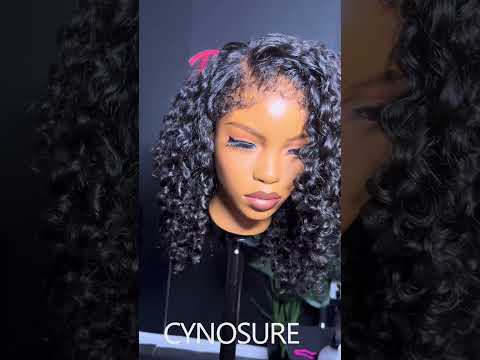 4C Edge Hairline Installation | Kinky Curly Lace Frontal Wig Review | HD lace Wi