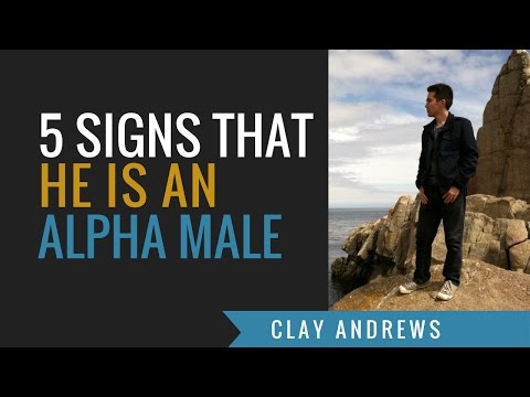 Five Signs that He is an Alpha Male