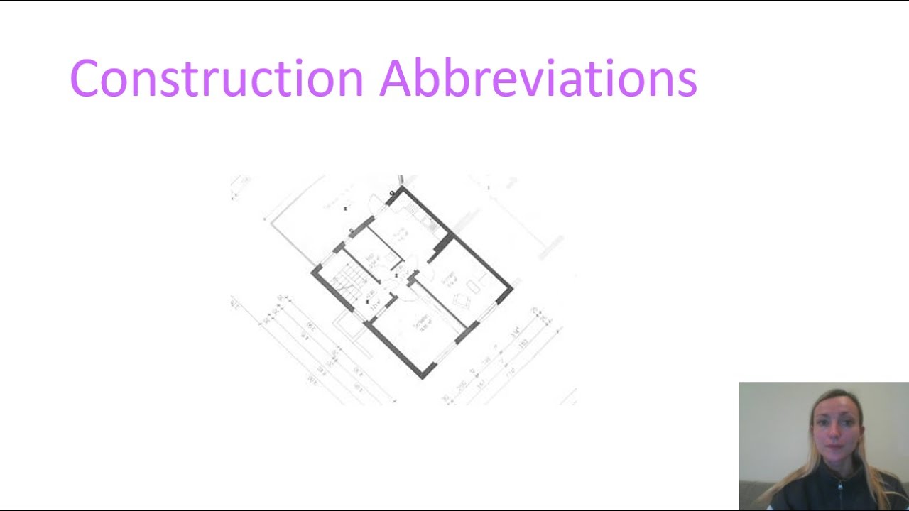 Construction Abbreviations