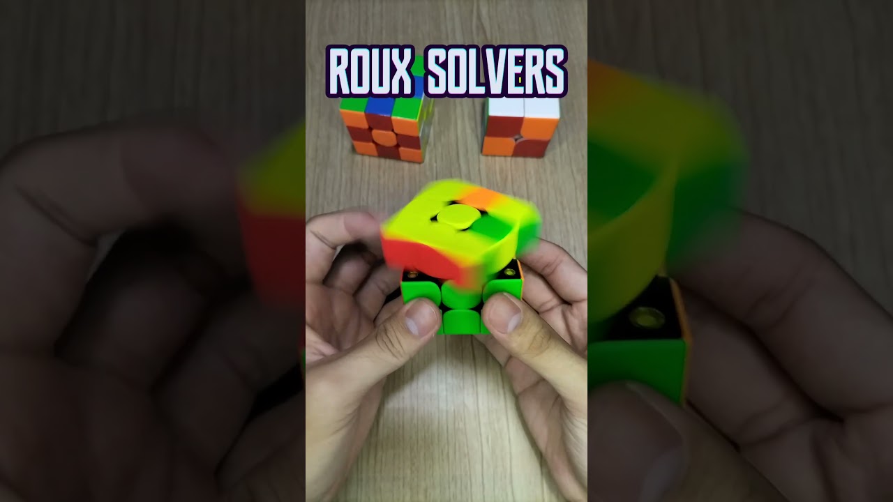 CFOP Solvers Vs. Roux and ZZ Solvers!