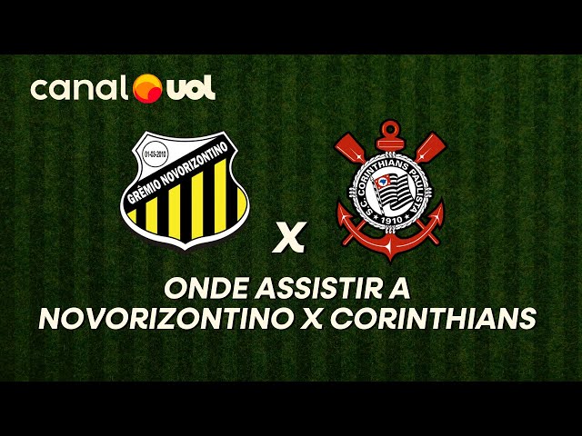 Onde vai passar Novorizontino x Corinthians? Como assistir ao vivo