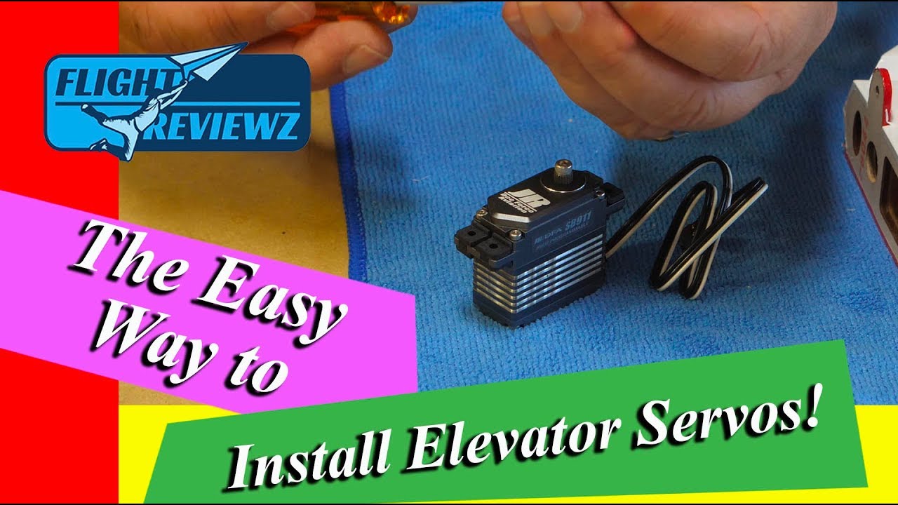 FlightReviewz How To: Installing Elevator Servos