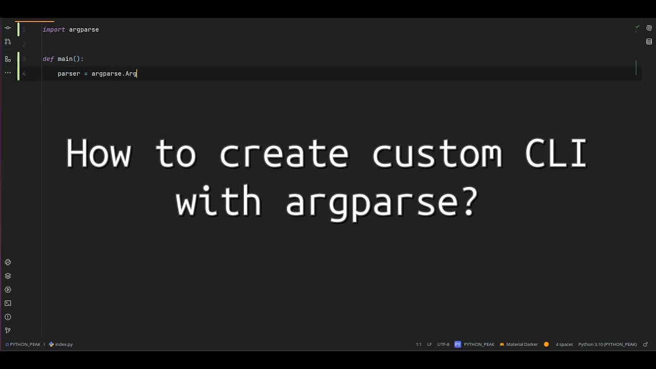 How to create custom CLI with argparse? Unlock Custom Command-Line Interfaces in Python