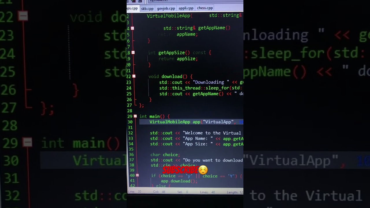 mobile app IDE dev c++ #codemasters #coding #cplusplus #ccompiler #coderstokyo #cpp #devcpp #coder
