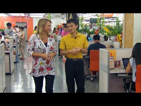 "60 Minutes" talks with founder of Alibaba, largest e-commerce company