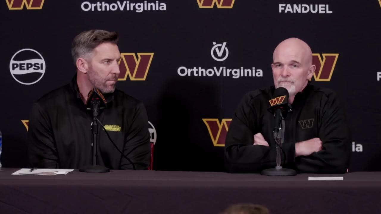 GM Adam Peters and HC Dan Quinn Speak to the Media After the Season