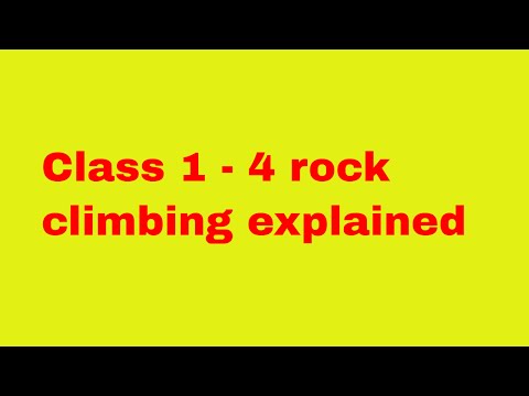 Learn the Difference between Class 1 to 4 Hiking