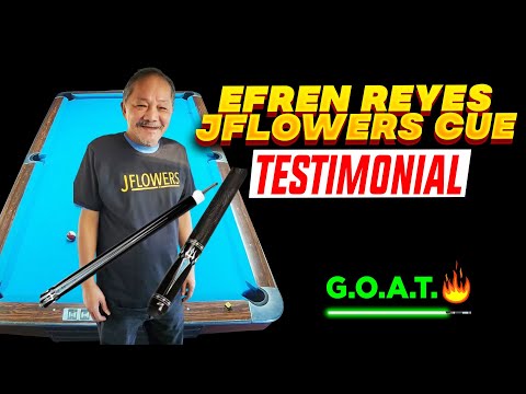 Efren Reyes JFlowers Cue Review (2022)