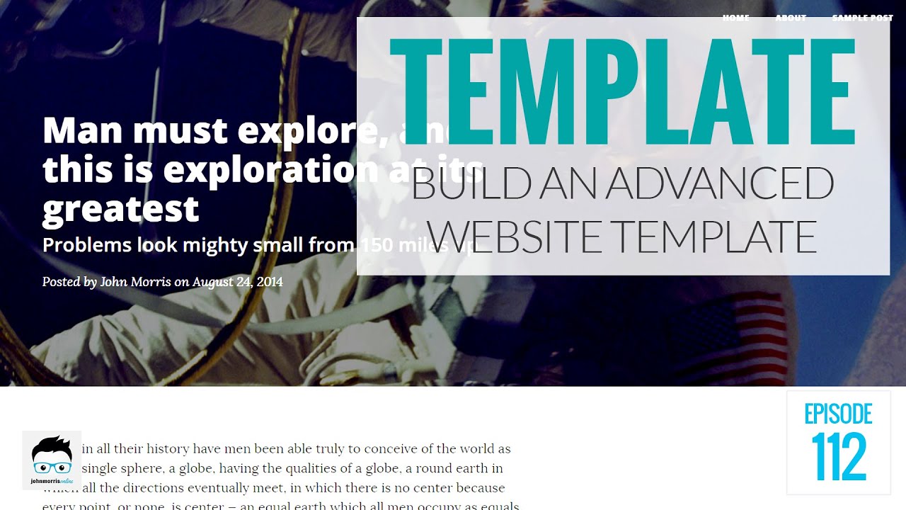 How to Build an Advanced Website Template Using PHP and Bootstrap