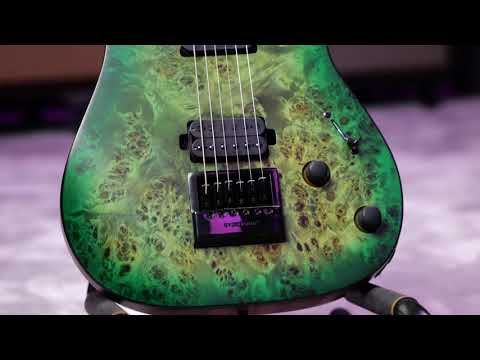 Solar Guitars 1.6LB-27 2023 - Lime Burst, Evertune Bridge, | Reverb