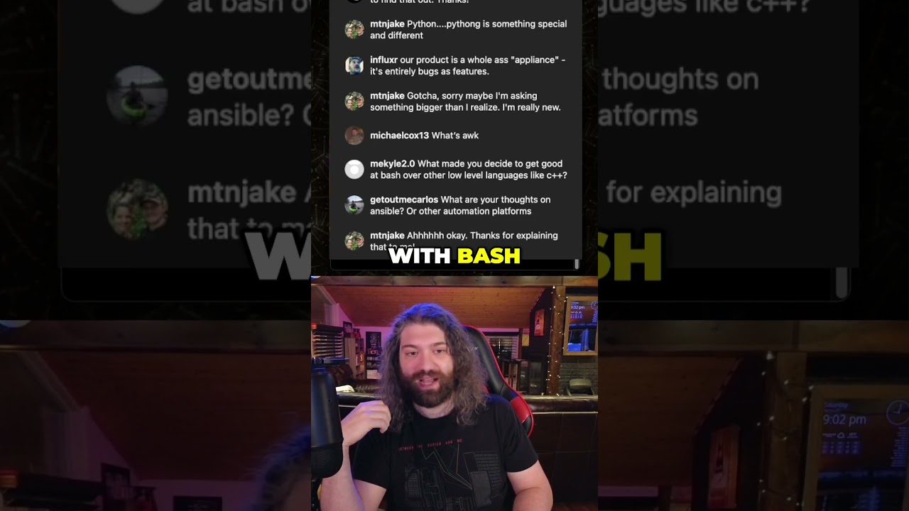 Bash, C++, and other low-level languages. My opinion is get good at them all!