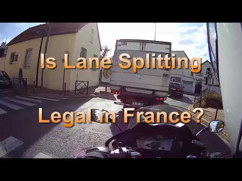 Is Lane Splitting Legal In France?