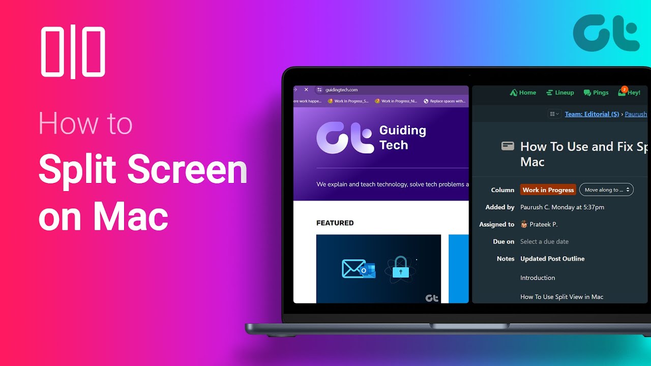 How to Split Screen on Mac | 100% Productivity | 2024 Tutorial