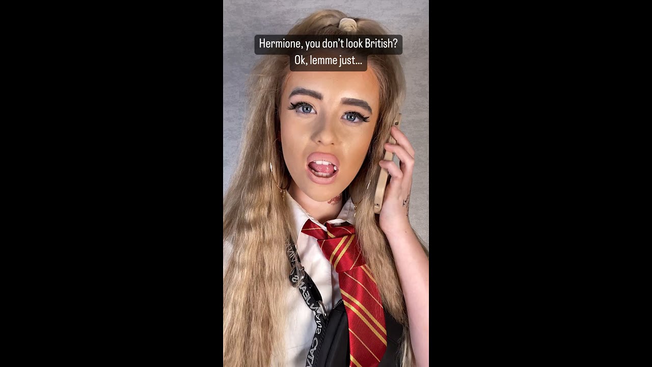 Hermione's British Makeup Tutorial Innit